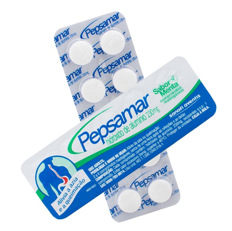 Pepsamar Sabor Menta 10 Comprimidos - São Rafael Farmácias
