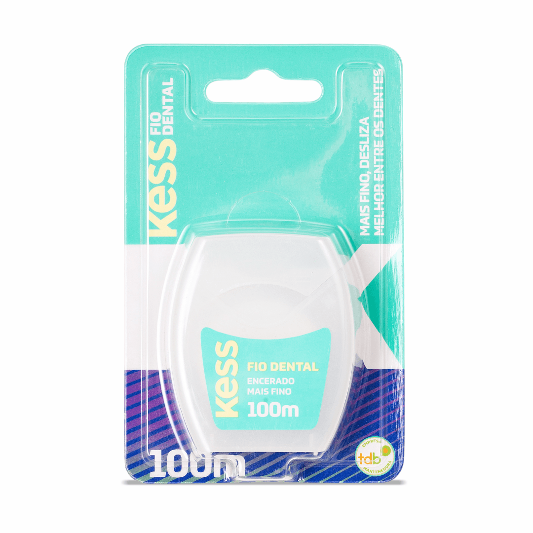 Fio Dental Kess Basic 100m - São Rafael Farmácias