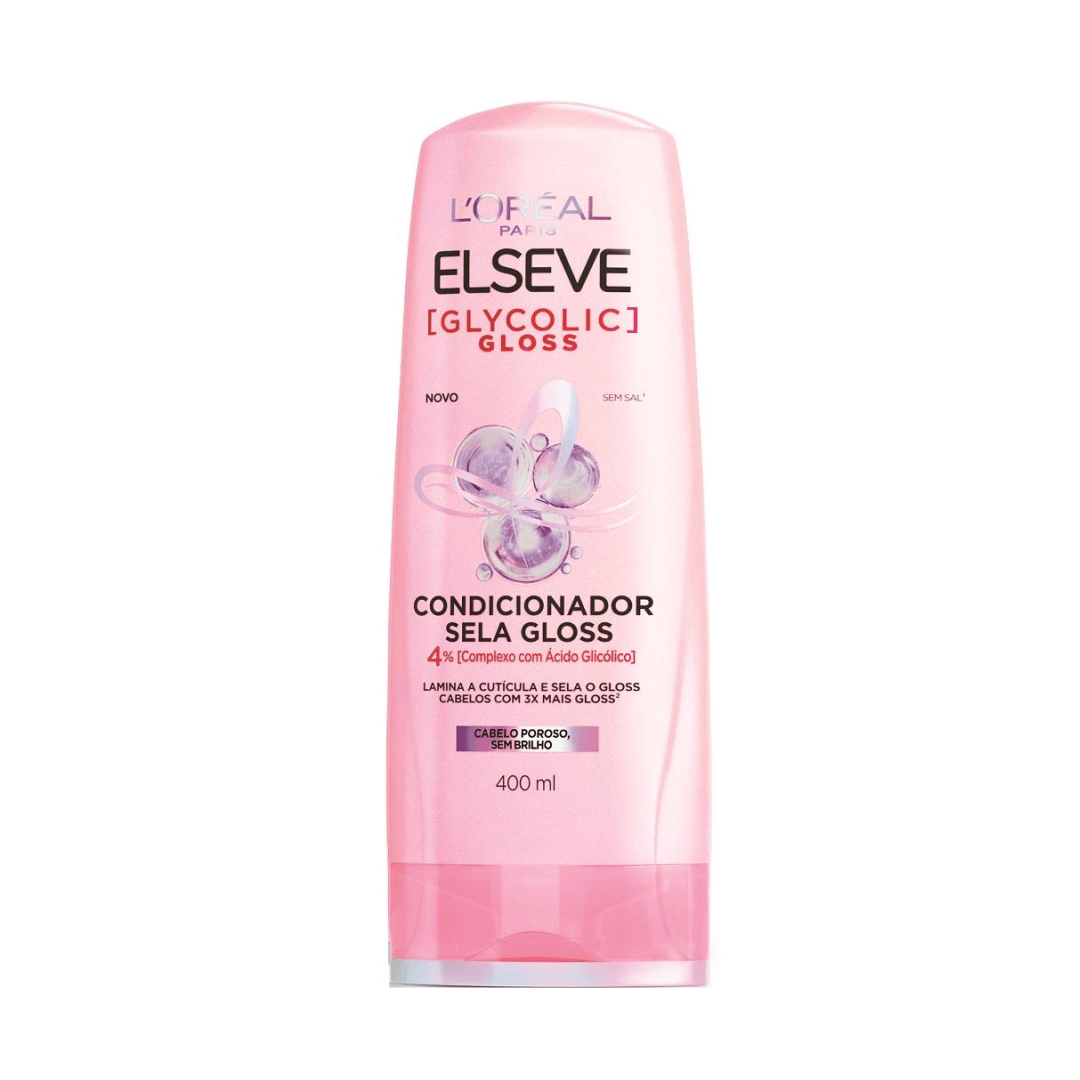 Condicionador Elseve Glycolic Gloss 400ml - São Rafael Farmácias
