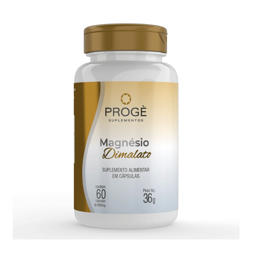 Magnésio Dimalato Progè 60caps - São Rafael Farmácias