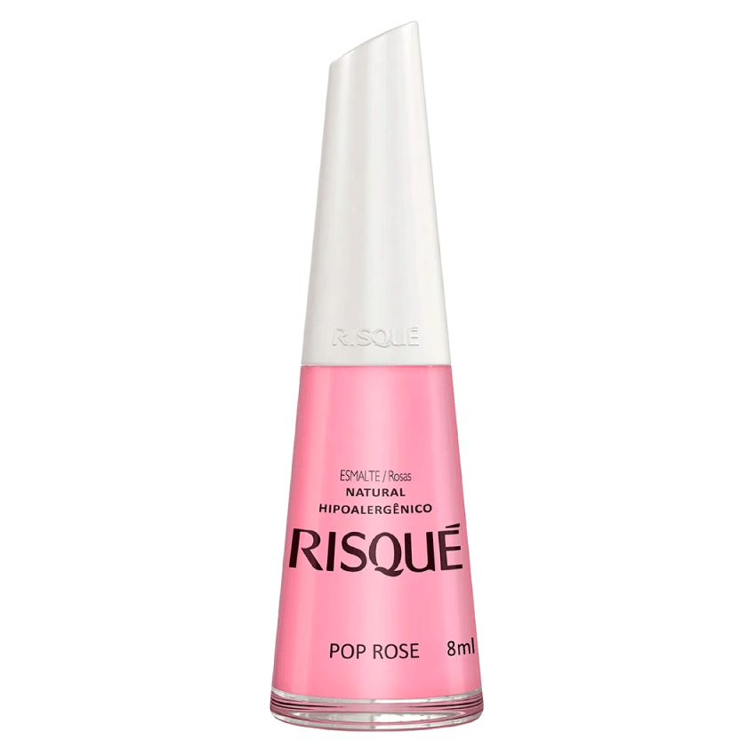Esmalte Risqué Cremoso Pop Rose 8ml - São Rafael Farmácias