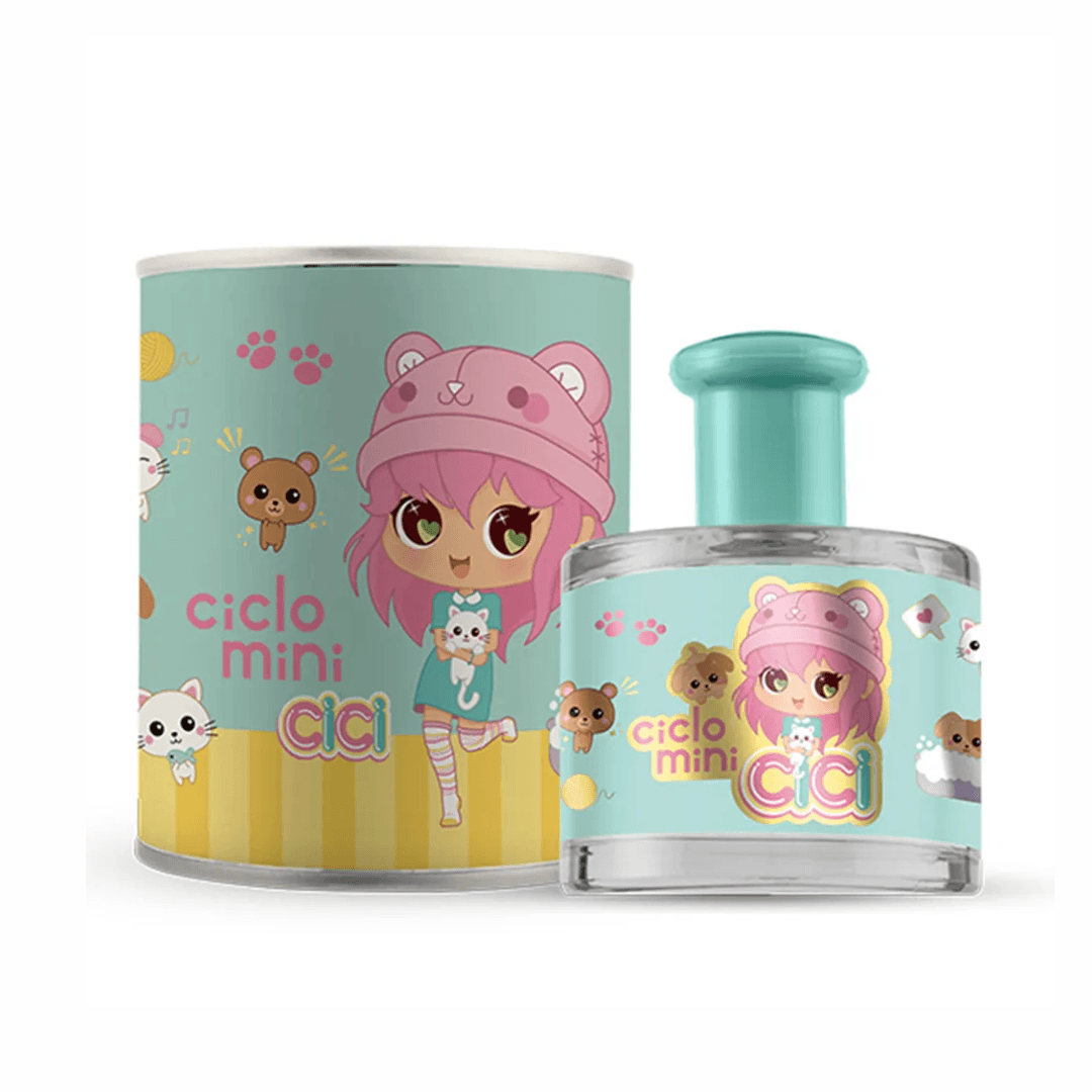 Perfume Infantil Cici Zoe Lata Mini Ciclo 100ml - São Rafael Farmácias