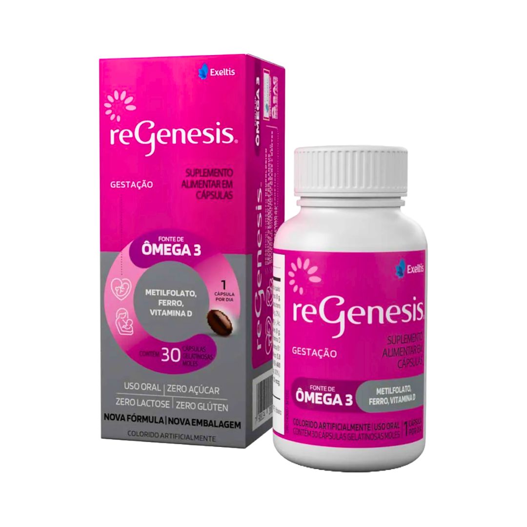 Regenesis 30 cápsulas - São Rafael Farmácias
