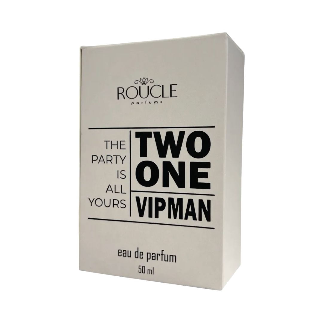 Perfume Masculino Two One Vip Man Roucle 50ml - São Rafael Farmácias